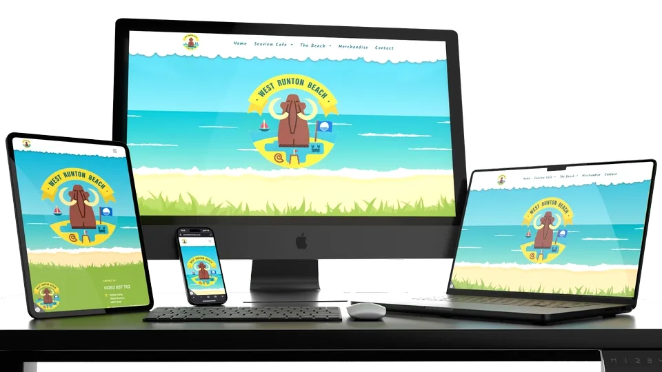 Sea View Beach Cafe | Business Pro Website
