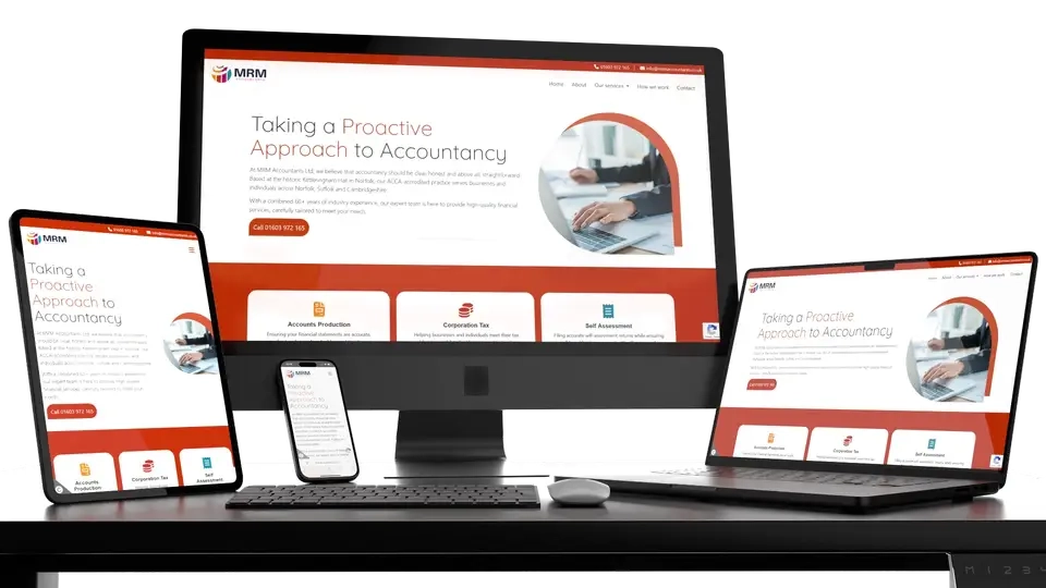 MRM Accountants | Business Pro Website