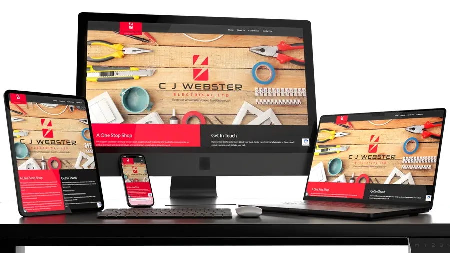 CJ Webster Electrical | Starter Website