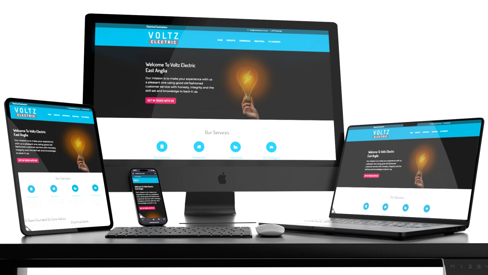 Voltz Electric | Starter Website Package