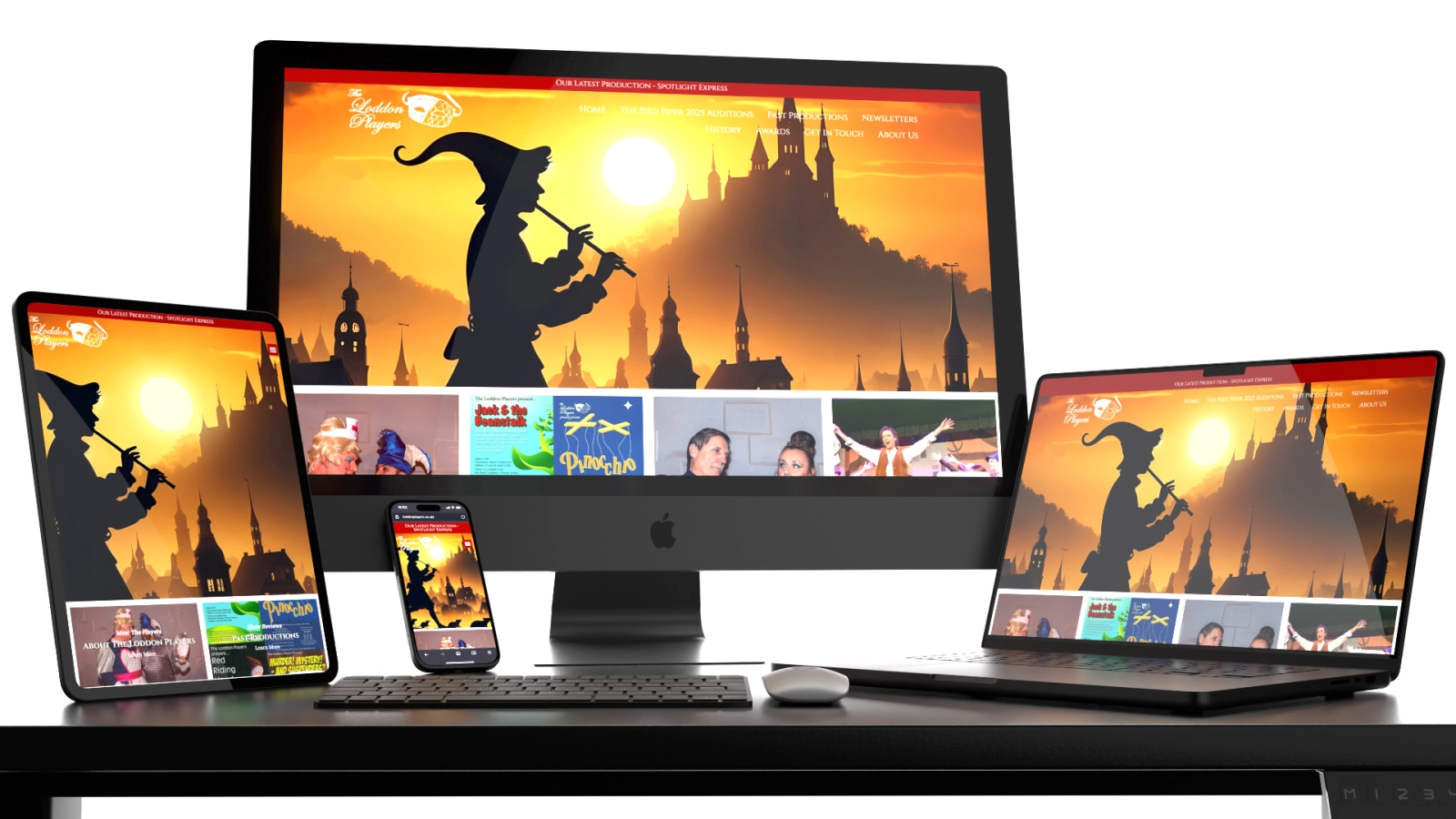 Loddon Players | Business Pro Website